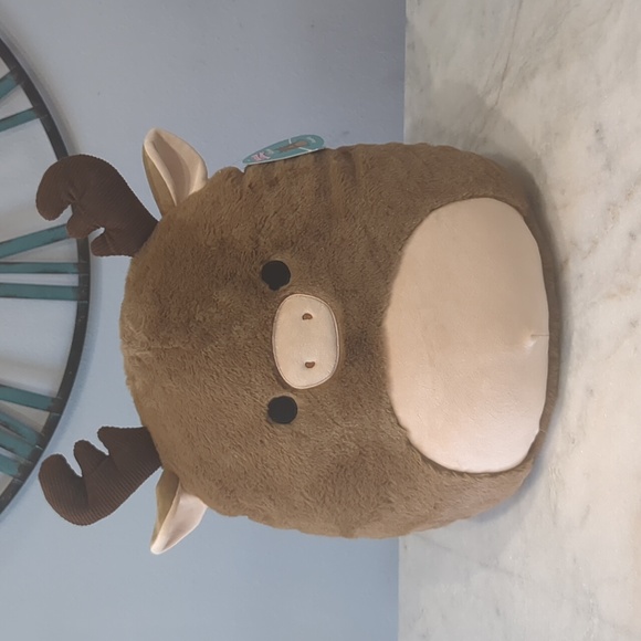 Squishmallows | Toys | Squishmallow Fuzzamallow Maurice Moose Brown 6 ...